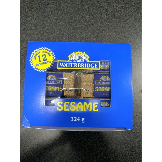 Waterbridge Sesame Snacks, 12 x 27 g - Walmart.ca