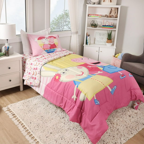 Peppa Pig 4-Piece Twin Bedding Set - Walmart.ca