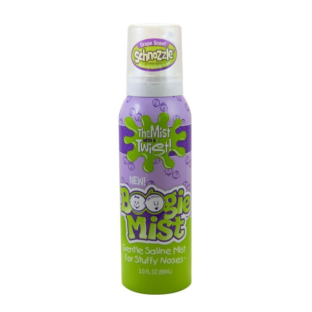 Boogie Mist The Mist with a Twist Grape Scented Gentle Saline Nasal ...