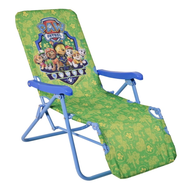 Paw Patrol Lounge Chair, Multi-position, Ages: 3-7, Weight limit 60 lbs ...