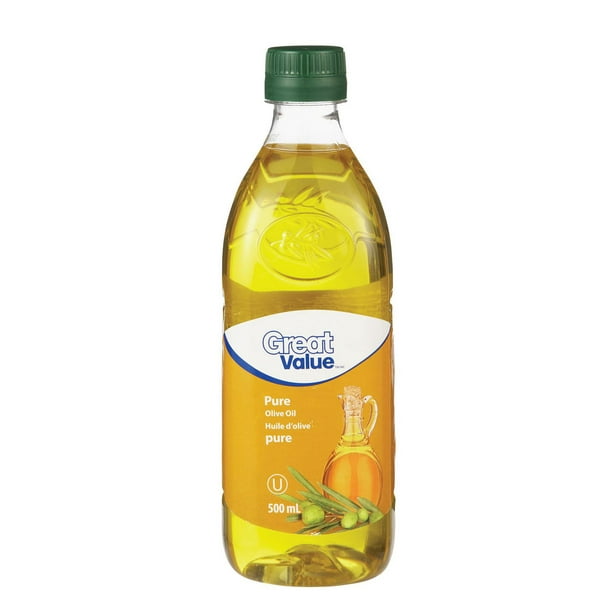 Great Value Pure Olive Oil, 500 mL - Walmart.ca