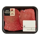 Inside Round Beef Steak, Your Fresh Market, 2 steaks, AAA Angus Beef, 0 ...