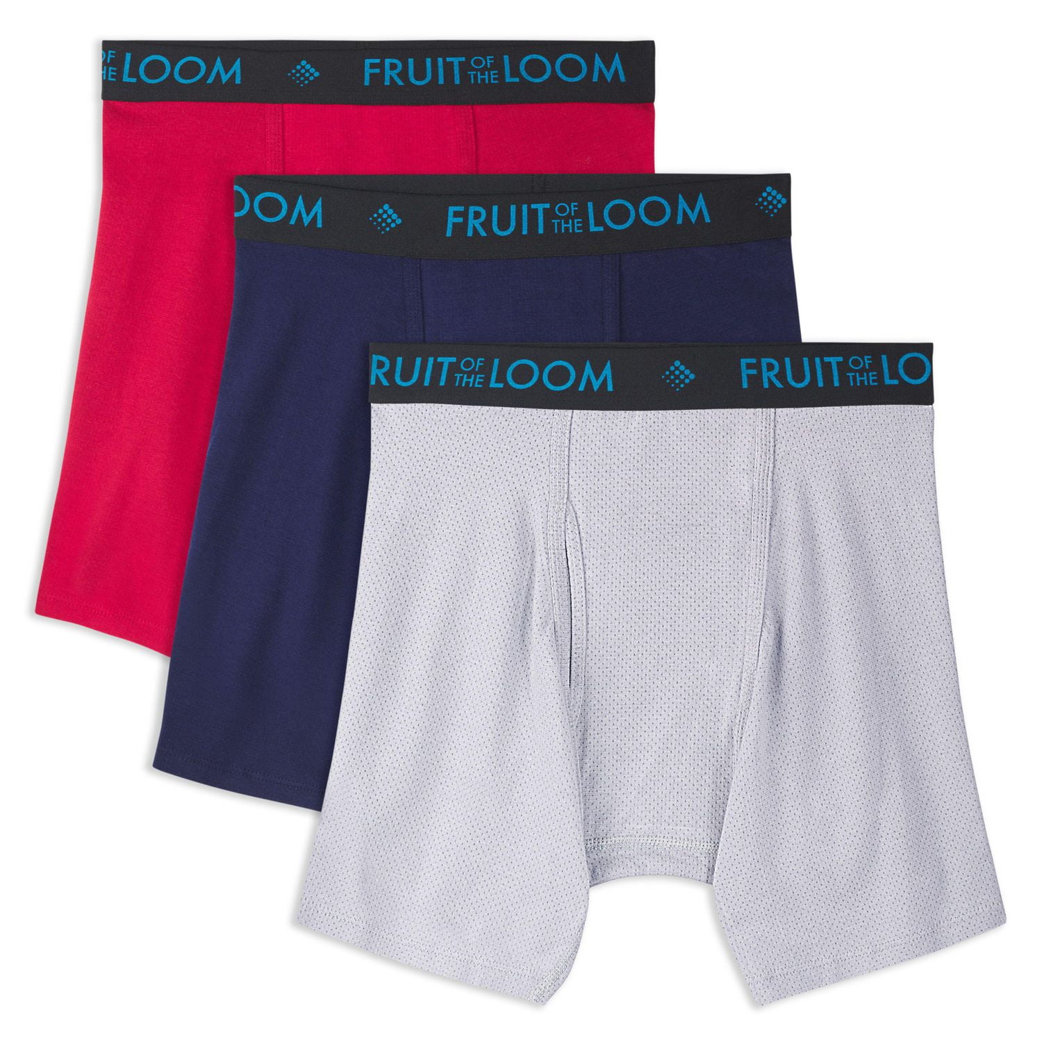 Click here for Fruit Of The Loom Mens Breathable Cotton Micro-Mes... prices