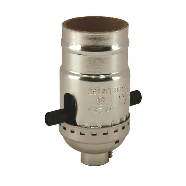 Atron Electro Industries Push Through Socket - Chrome - Walmart.ca