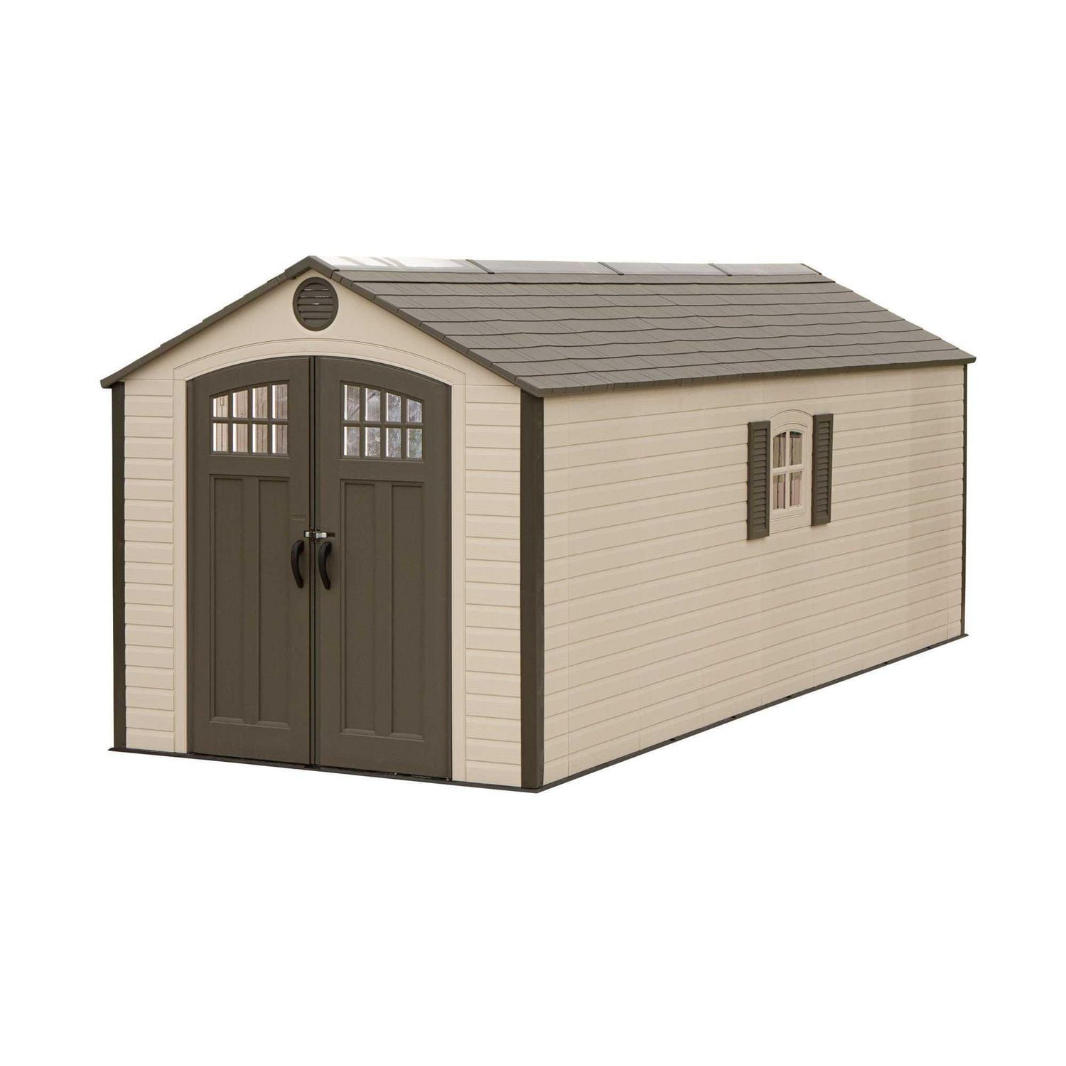 Lifetime 8 ft. x 20 ft. Resin Storage Shed 60120