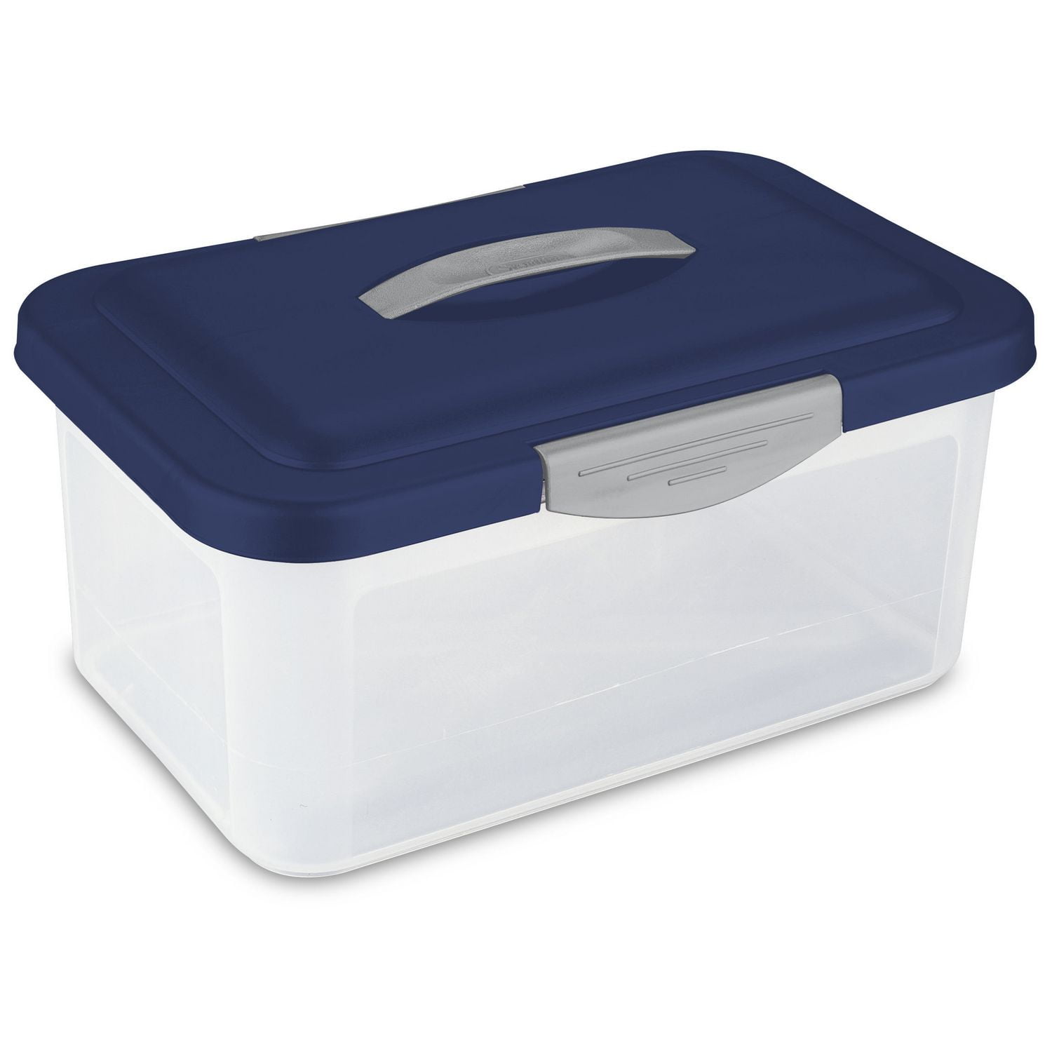 Sterilite ShowOffs™ Dark Blue Storage Container | Walmart Canada
