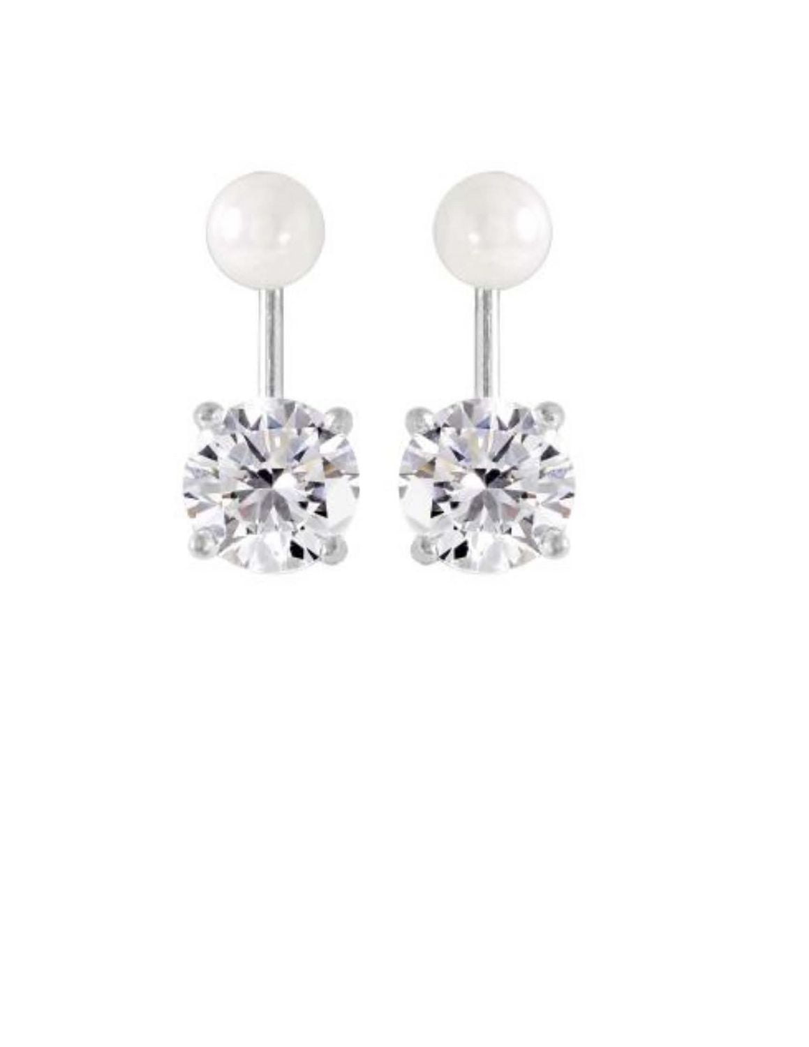 Click here for Luxury Designs Interchangeable Ear Jacket & Pearl... prices