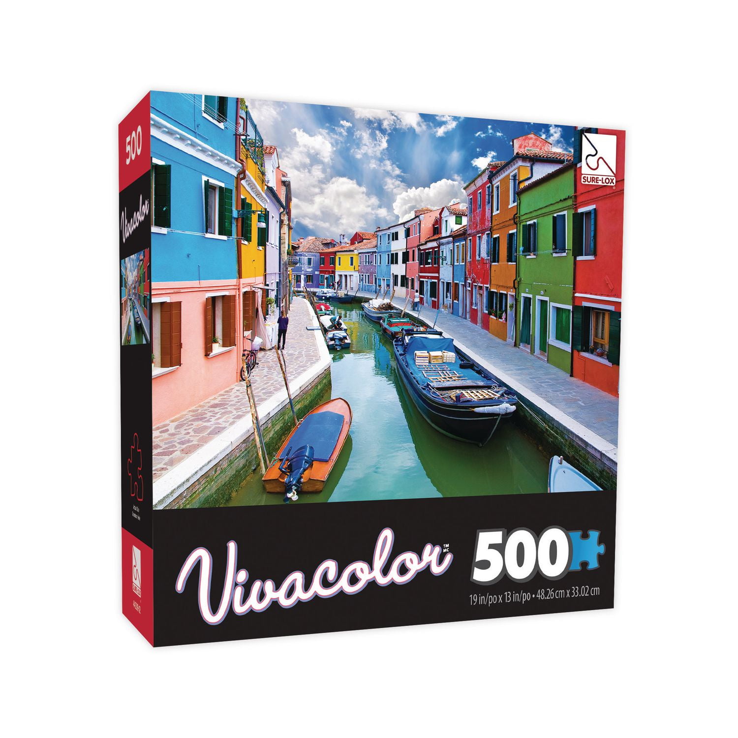 Sure-Lox Vivacolor™ Burano Island Canal Puzzle | Walmart Canada