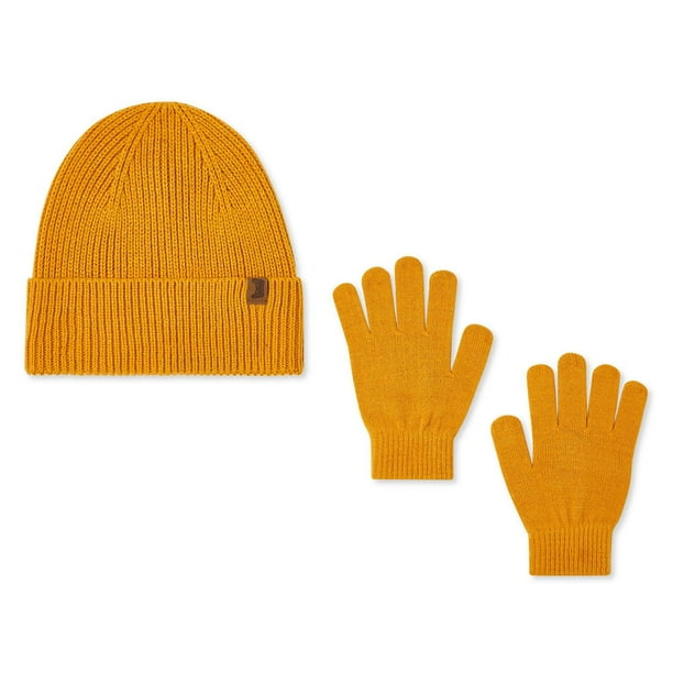 George Boys' Turn Cuff Toque and Gloves 2-Piece Set - Walmart.ca