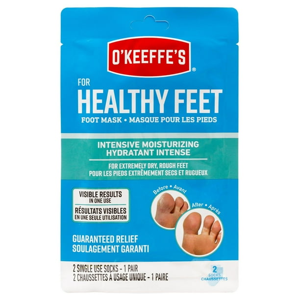 Healthy Feet Moisturizing Foot Mask, Foot Mask - Walmart.ca