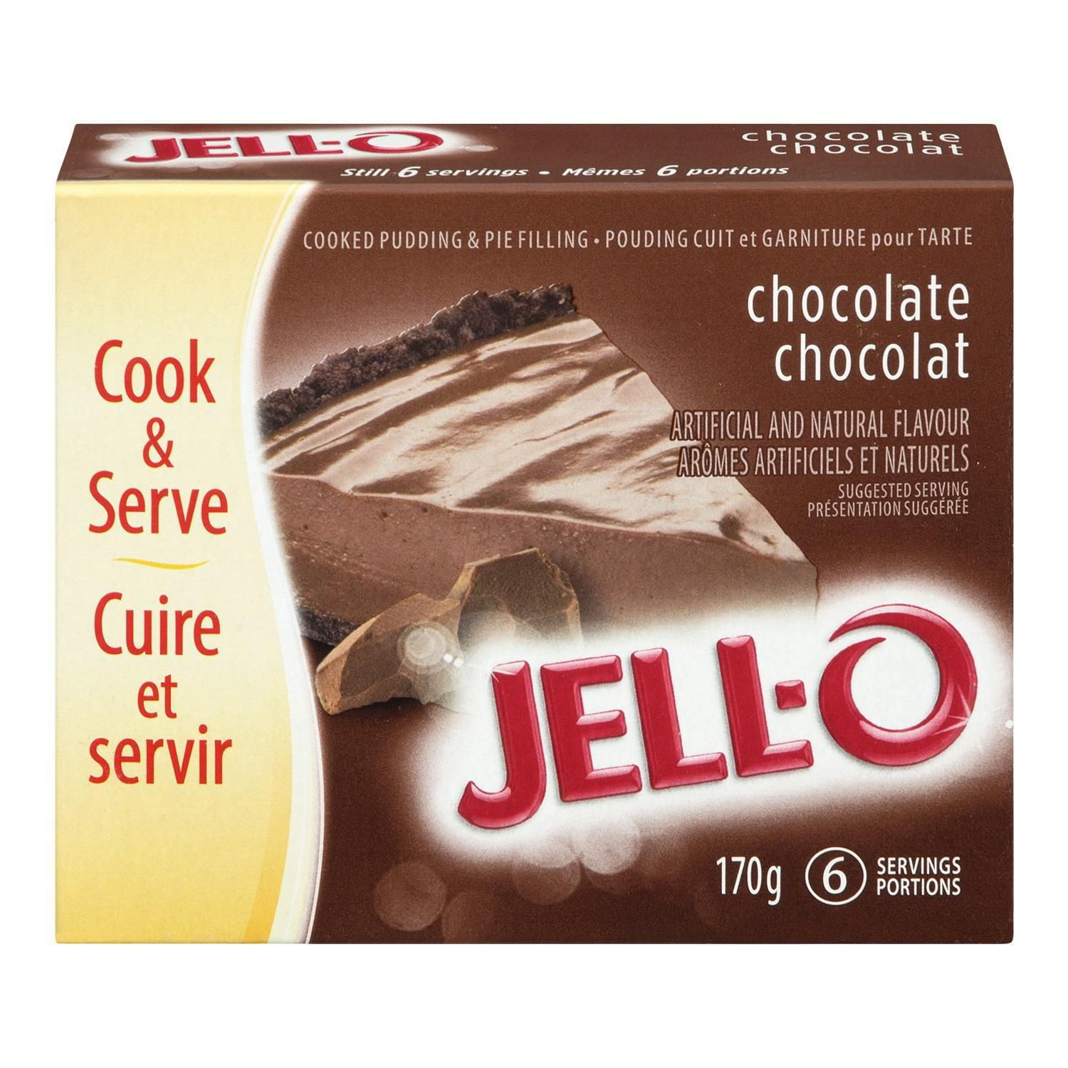 Jell-O Instant Pudding and Pie Filling, Chocolate | Walmart Canada