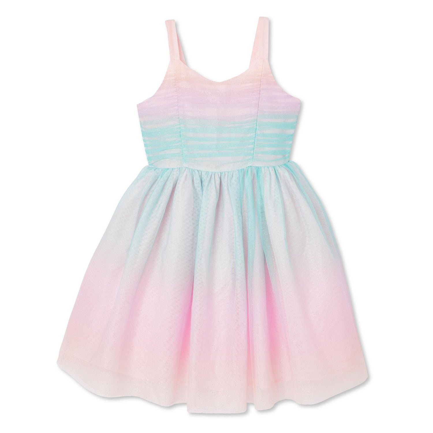 George Girls' Rainbow Dress, Sizes 4-12 - Walmart.ca
