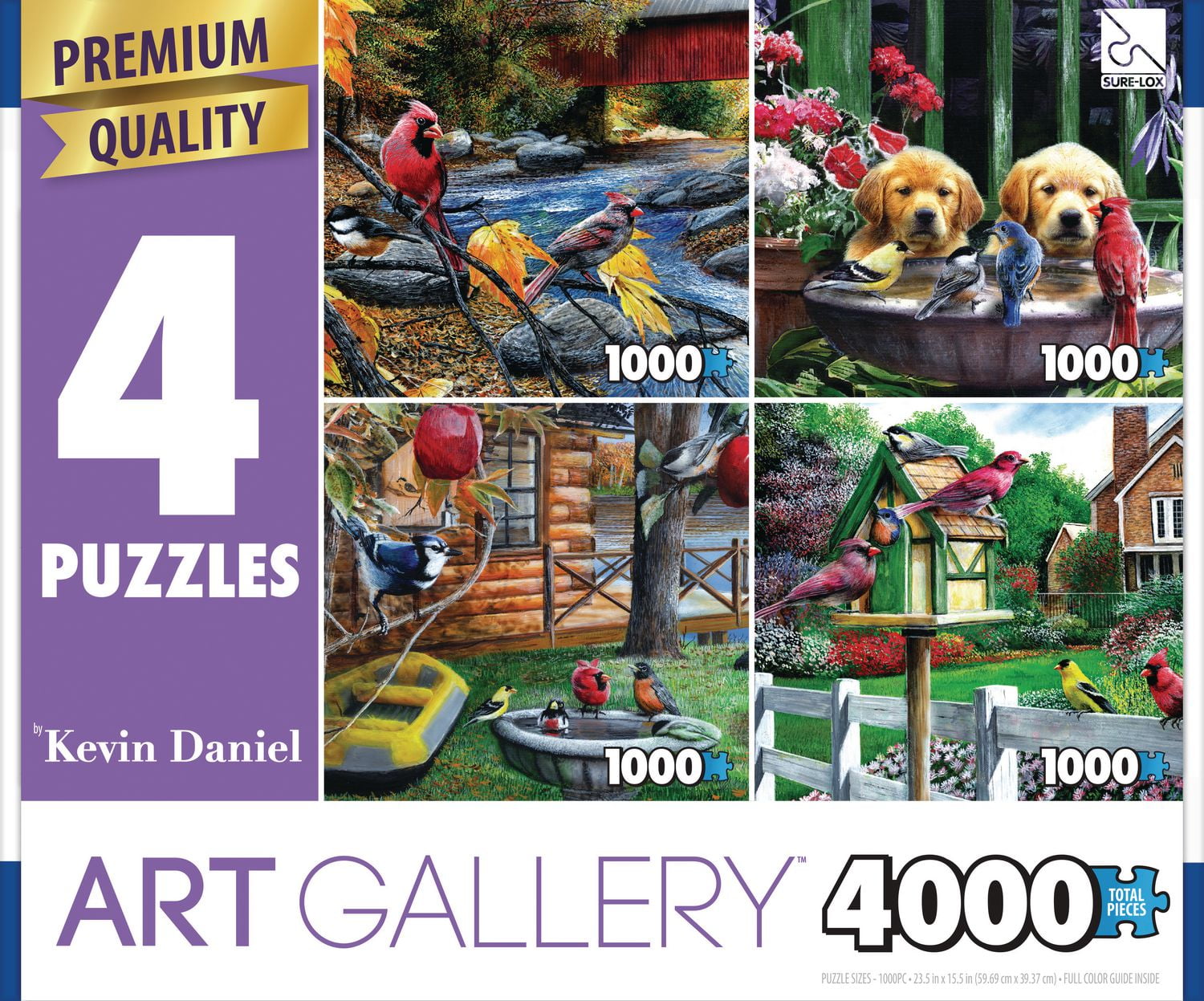 Sure-Lox 4-in-1 Multi-Pack Art Puzzle Set | Walmart Canada