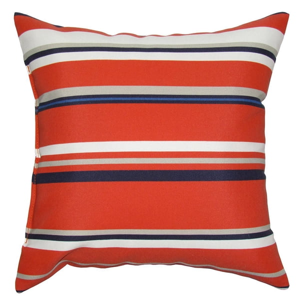 Decorative 16" Throw cushion, Aurora Red Stripe - Walmart.ca