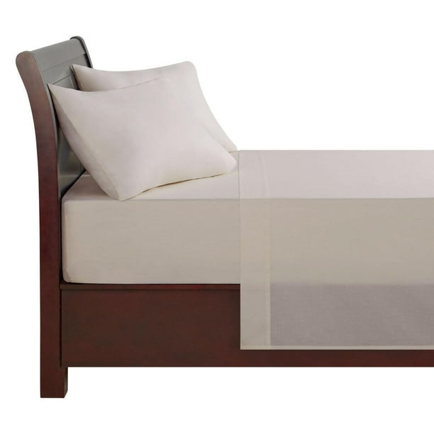 hometrends 100% Cotton Sheet Set – Vintage Wash, Size: Double - King ...