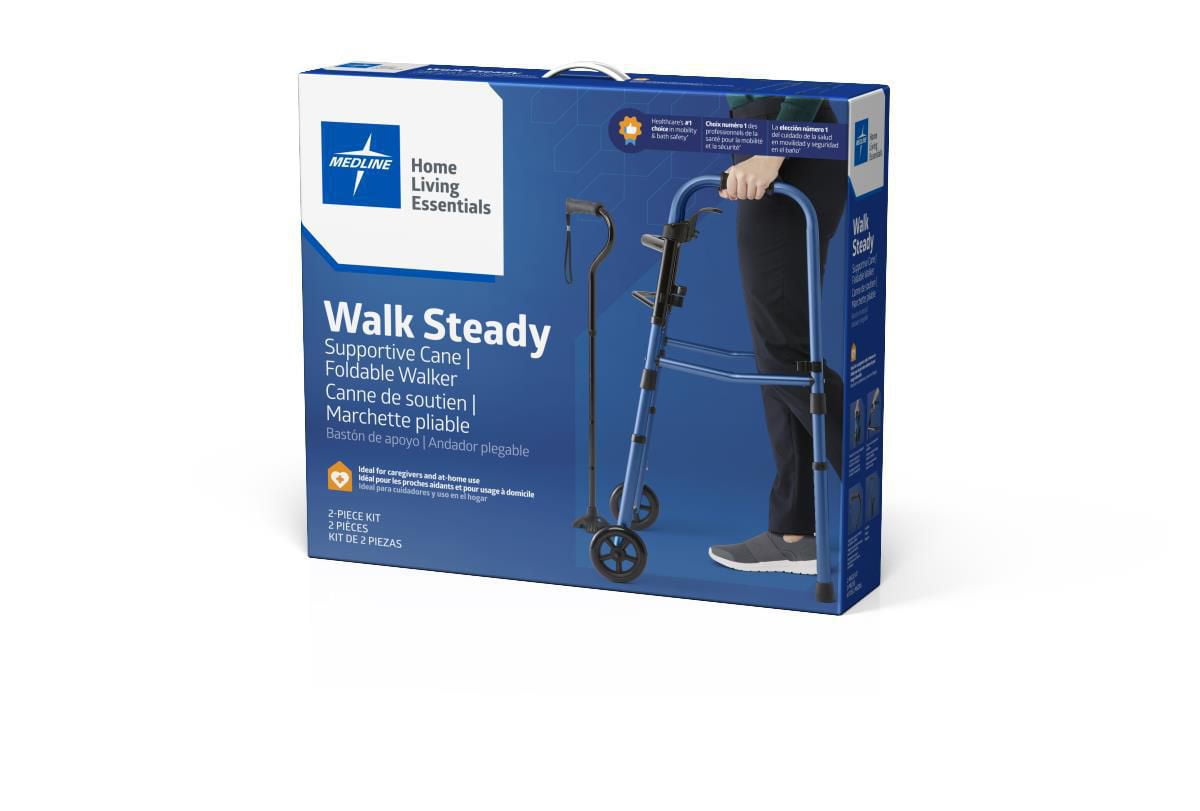 Click here for Medline Walker And Cane Kit prices