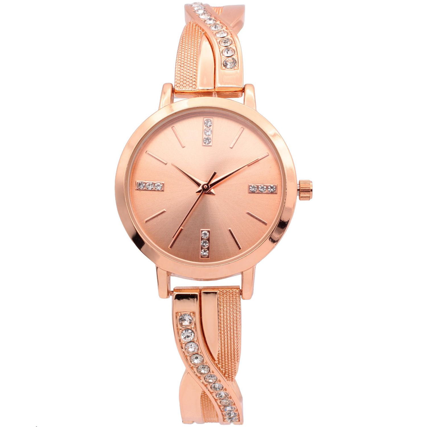 Click here for Time And Tru Ladies Half Bangle Watch One Size prices