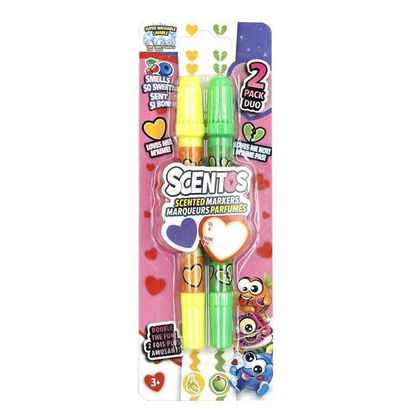 Scentos Stationary - Duo Markers – Green and Yellow - Walmart.ca