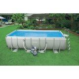 Intex 18ft x 9ft x 52in Rectangular Ultra Frame™ Pool Set - Walmart.ca