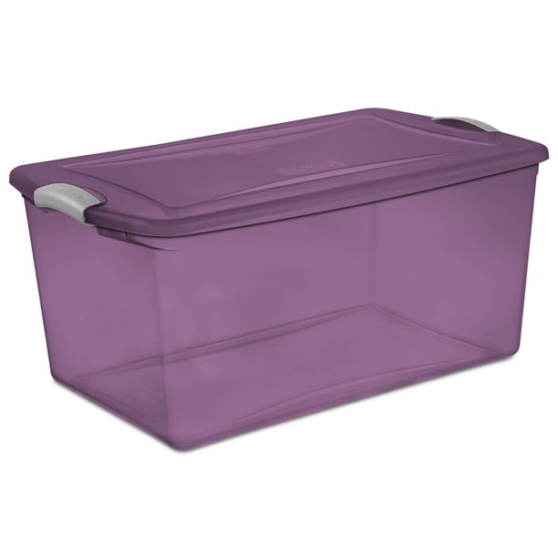 Sterilite Purple Latch Box - Walmart.ca