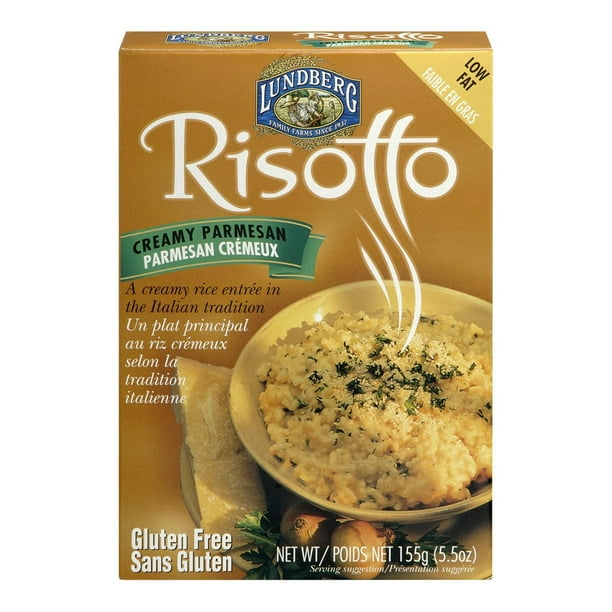 Risotto de riz et parmesan crémeux de Lundberg Risotto de riz au ...