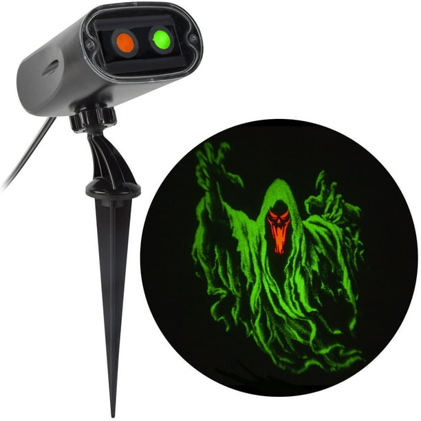 Lightshow Projection Plus-Faceless Ghoul-Scary (Green/Orange) - Walmart.ca