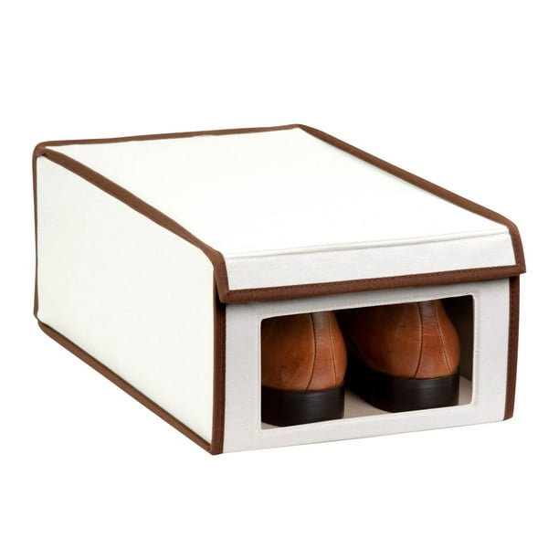 Honey-Can-Do Medium Canvas Window Shoe Box - Walmart.ca
