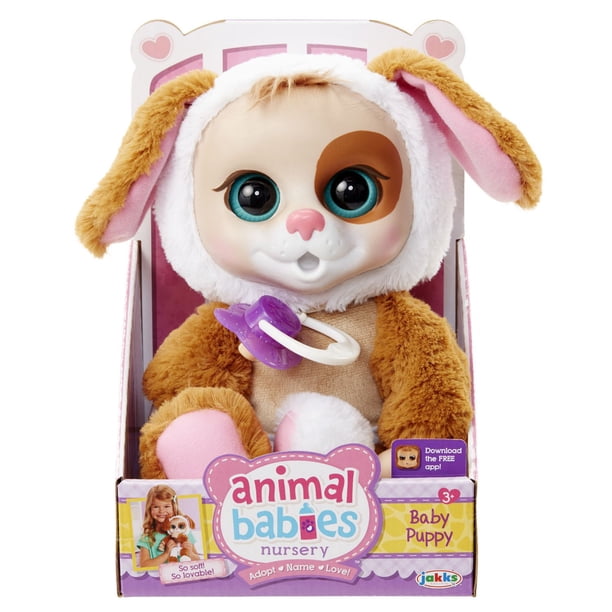 Animal Babies Nursery Basic Plush Puppy Toy - Walmart.ca