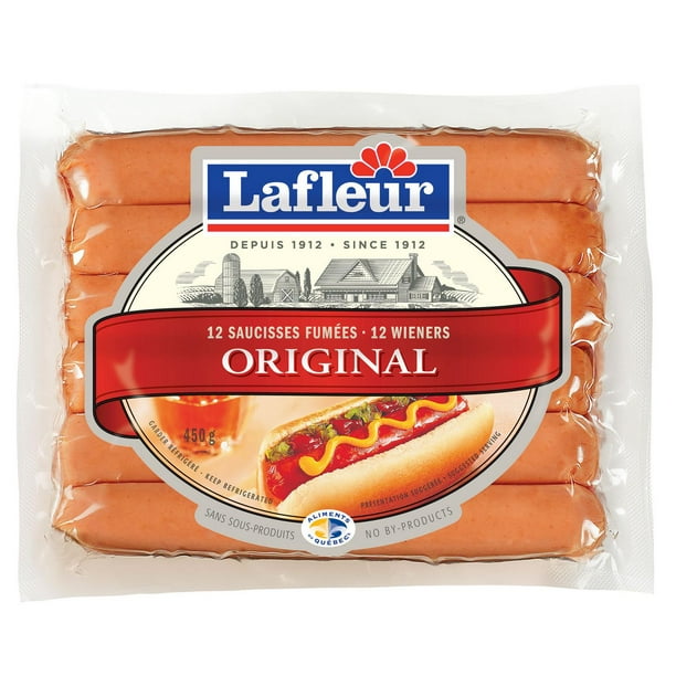 Lafleur Original Wieners, 450 g - Walmart.ca