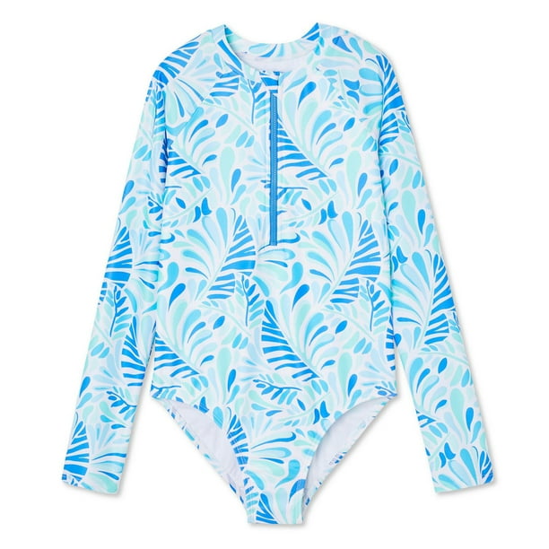 George Girls' Rash Guard 1-Piece, Sizes XS-XL - Walmart.ca