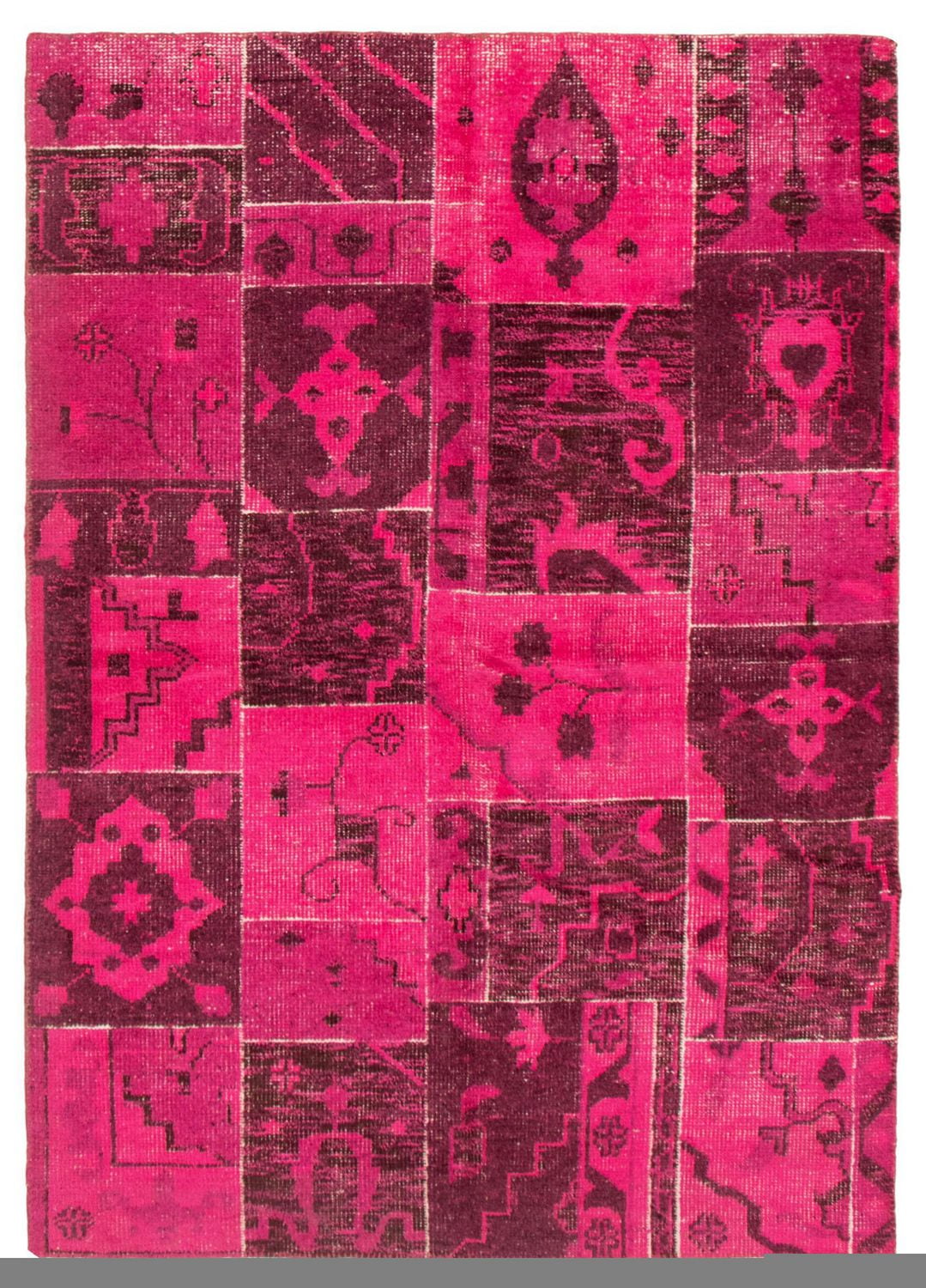 ECARPETGALLERY Herbal Vintage Dark Pink Rug 5'7" x 7'8" | Walmart Canada