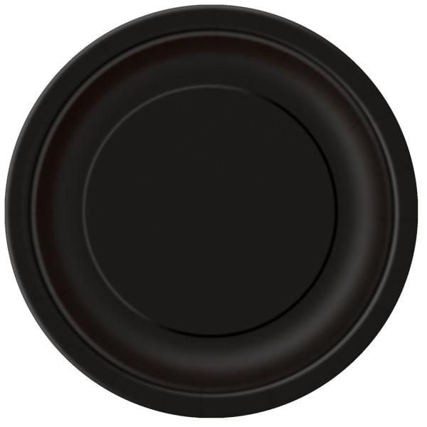 Black Round 9" Dinner Plates, 20ct, 20ct, Dia: 9" - Walmart.ca