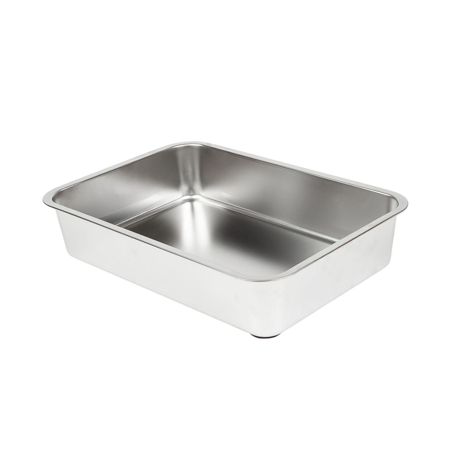 One Paw, Stainless Steel Cat Litter Box, Large, Stainless Steel Litter ...