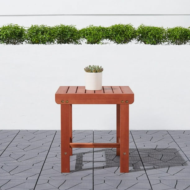 Malibu Outdoor Patio Wood Side Table - Walmart.ca