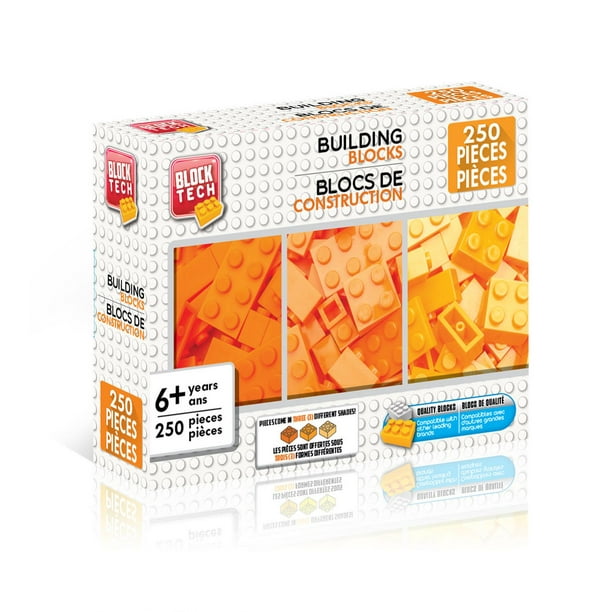 Block Tech 3 Shades Orange Building Blocks - Walmart.ca