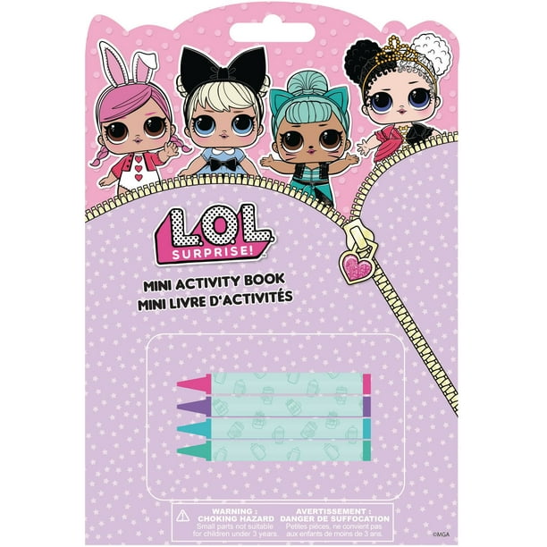 LOL Surprise Mini Activity Book with Crayons - Walmart.ca