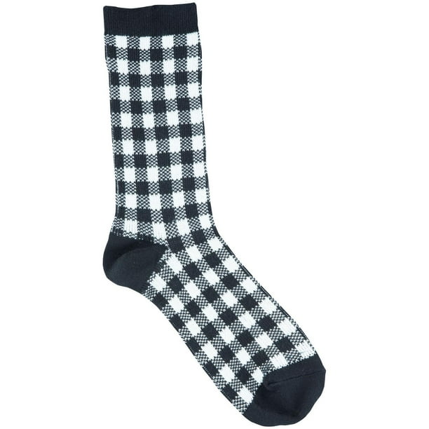 Gildan Checkered Crew Socks 1pk - Walmart.ca