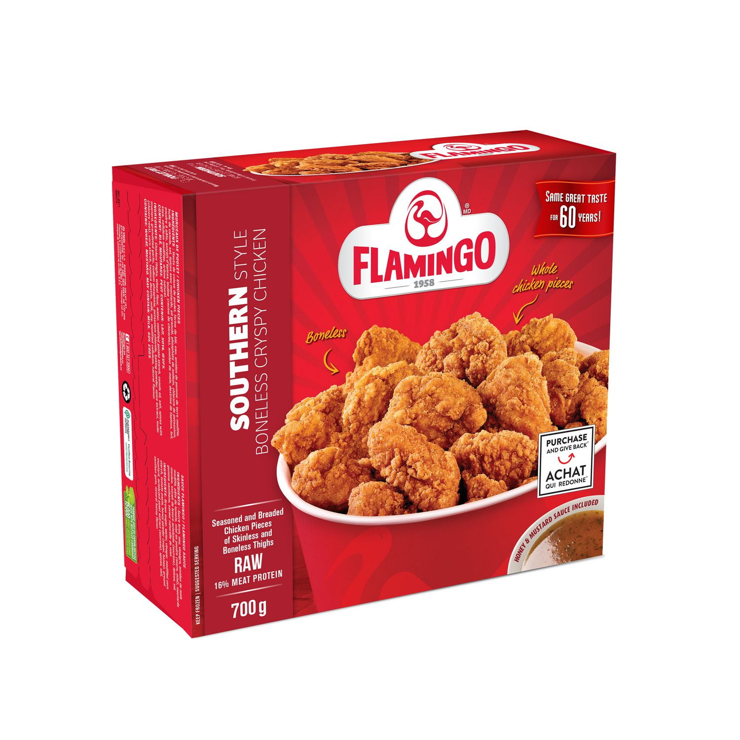 Flamingo Sourthern Style Boneless Crispy Chicken | Walmart Canada
