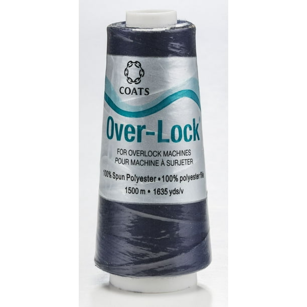 Coats Over-Lock Polyester Thread, 1500 m - Walmart.ca