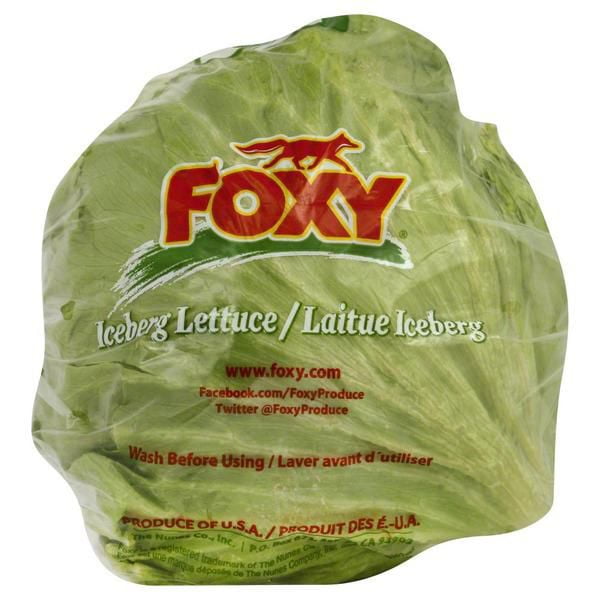 Organic Iceberg Lettuce Foxy - Walmart.ca