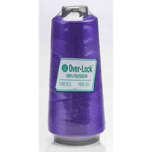 Coats Over-Lock Polyester Thread, 1500 m - Walmart.ca