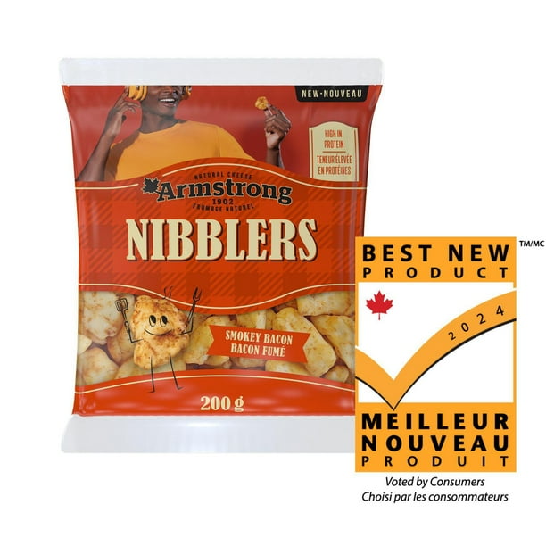 Armstrong Nibblers Smokey Bacon Natural Cheese Snacks, 200 g - Walmart.ca
