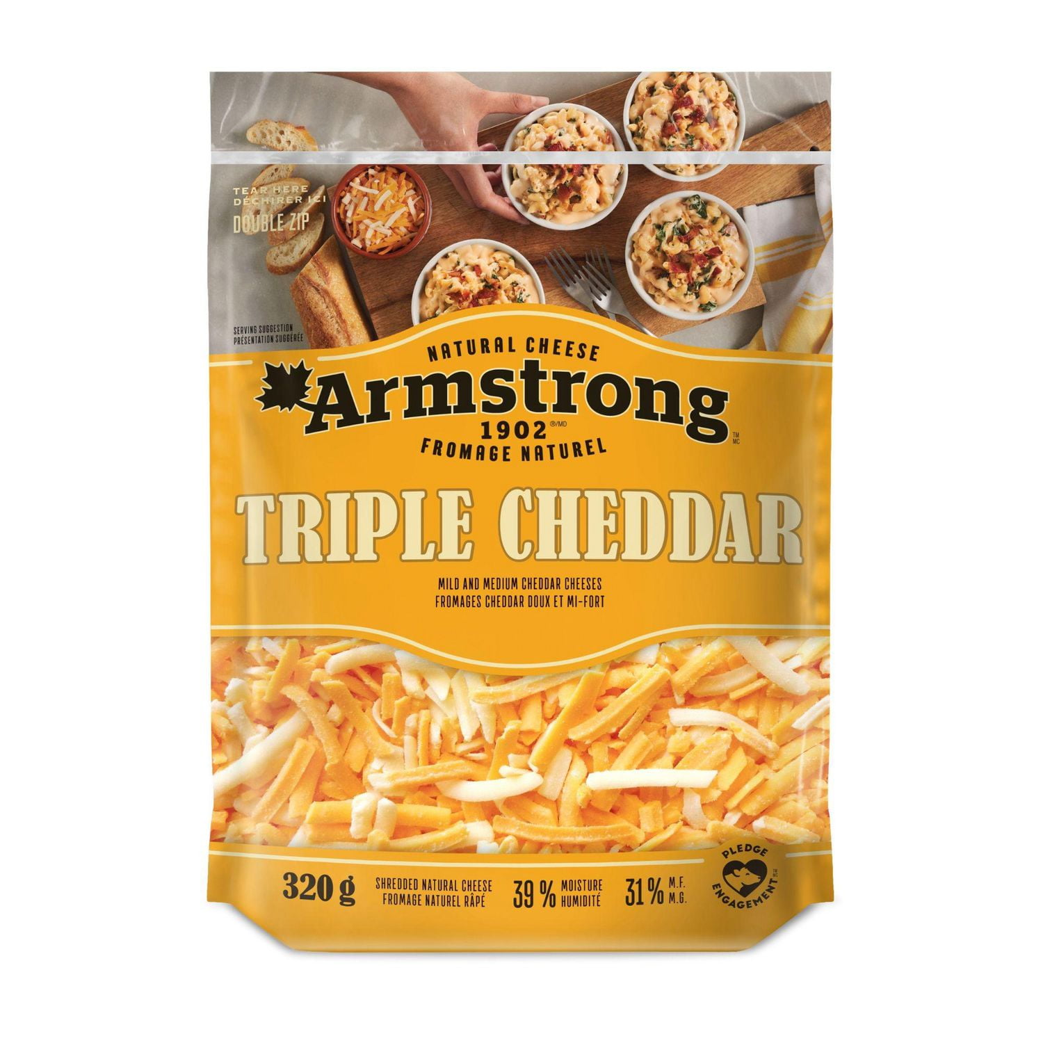 Click here for Armstrong Triple Cheddar Shredded Cheese prices
