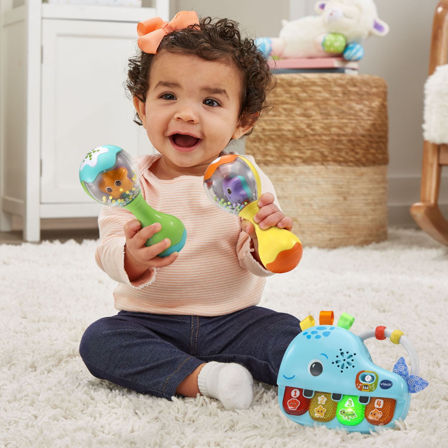 VTech Baby Shake the Sea Ocean Melodies English Version 3 Months