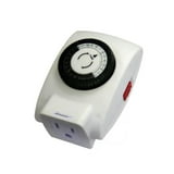Atron Electro Industries Heavy Duty Indoor 24 hour Mechanical Timer ...