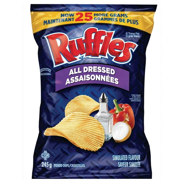 Ruffles All Dressed Potato Chips - Walmart.ca