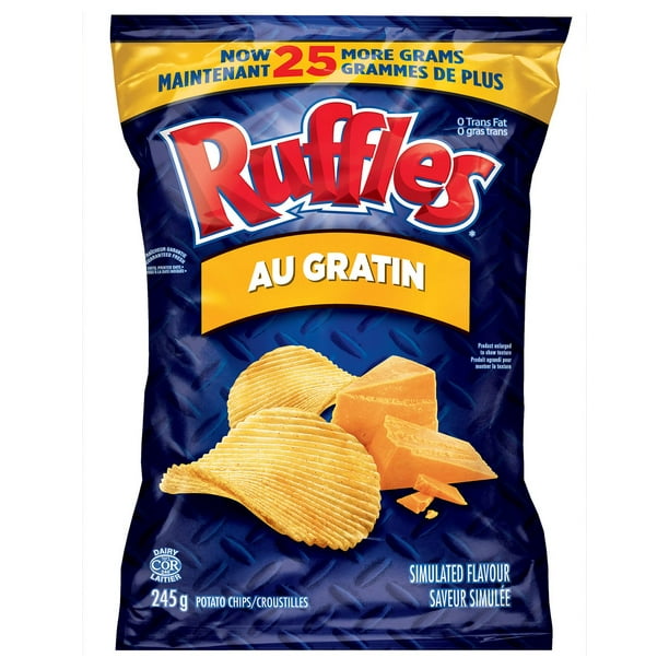 Ruffles Au Gratin Potato Chips - Walmart.ca