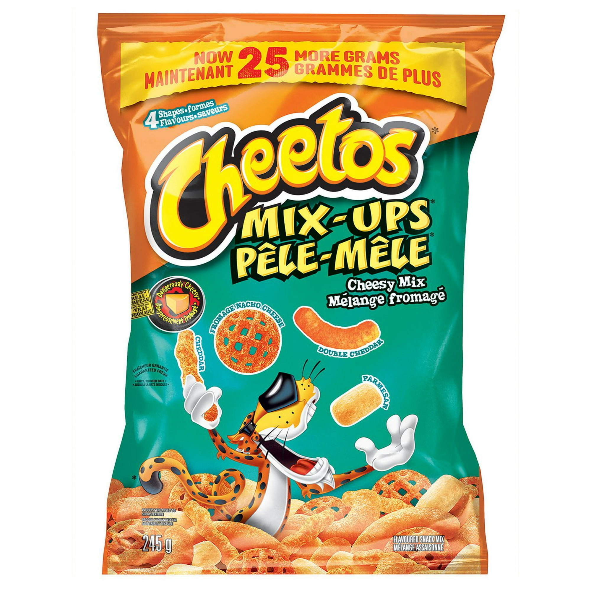 Publicité Pour Les Mélanges De Cheetos