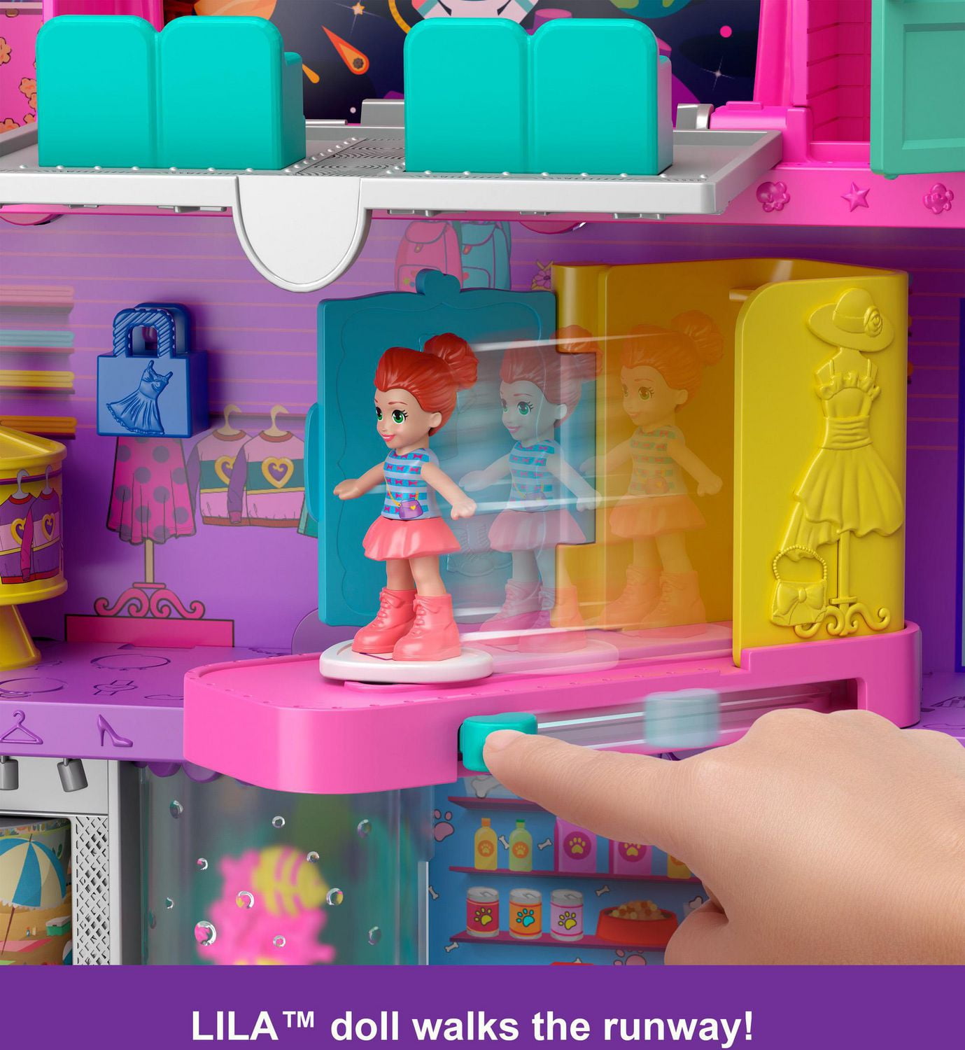 Polly pocket mega mall playset store