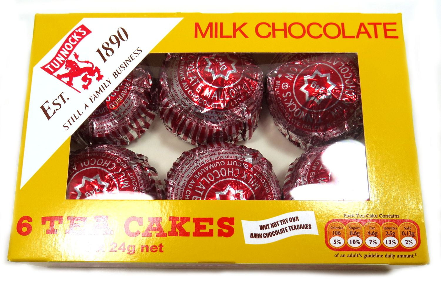 Tunnocks Milk Chocolate Teacakes | Walmart Canada